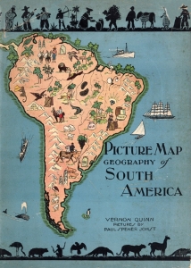 Picture Map Geography of South America - Biblioguides