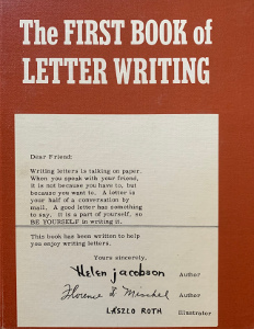 The First Book of Letter Writing - Biblioguides